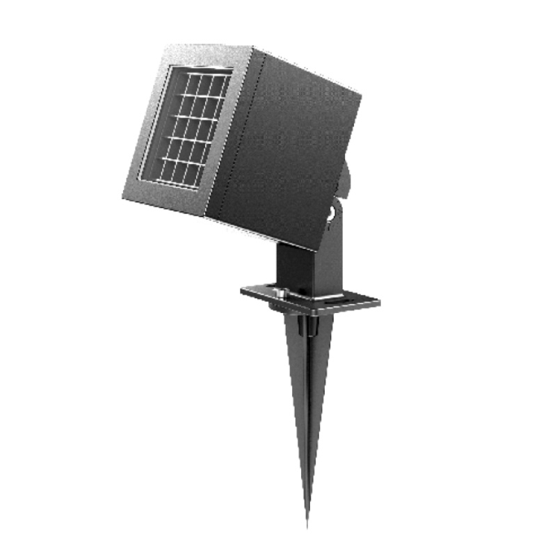 Square high quality anti-glare spike light
